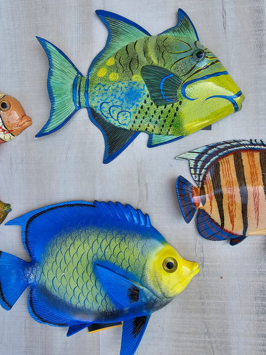 Tropical Fish wall decor - Set #5 – Tiki Decor Plus