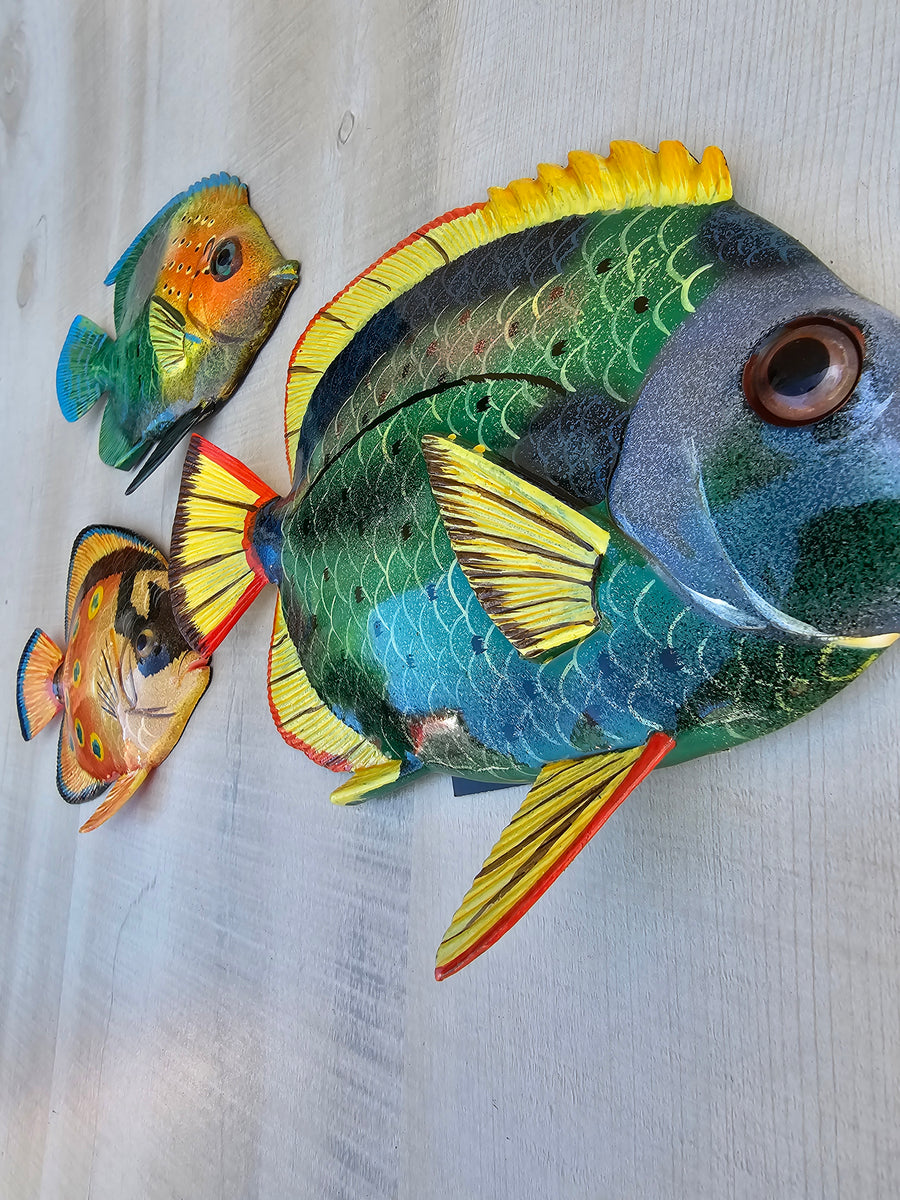 Tropical Fish wall decor - Set #9 – Tiki Decor Plus