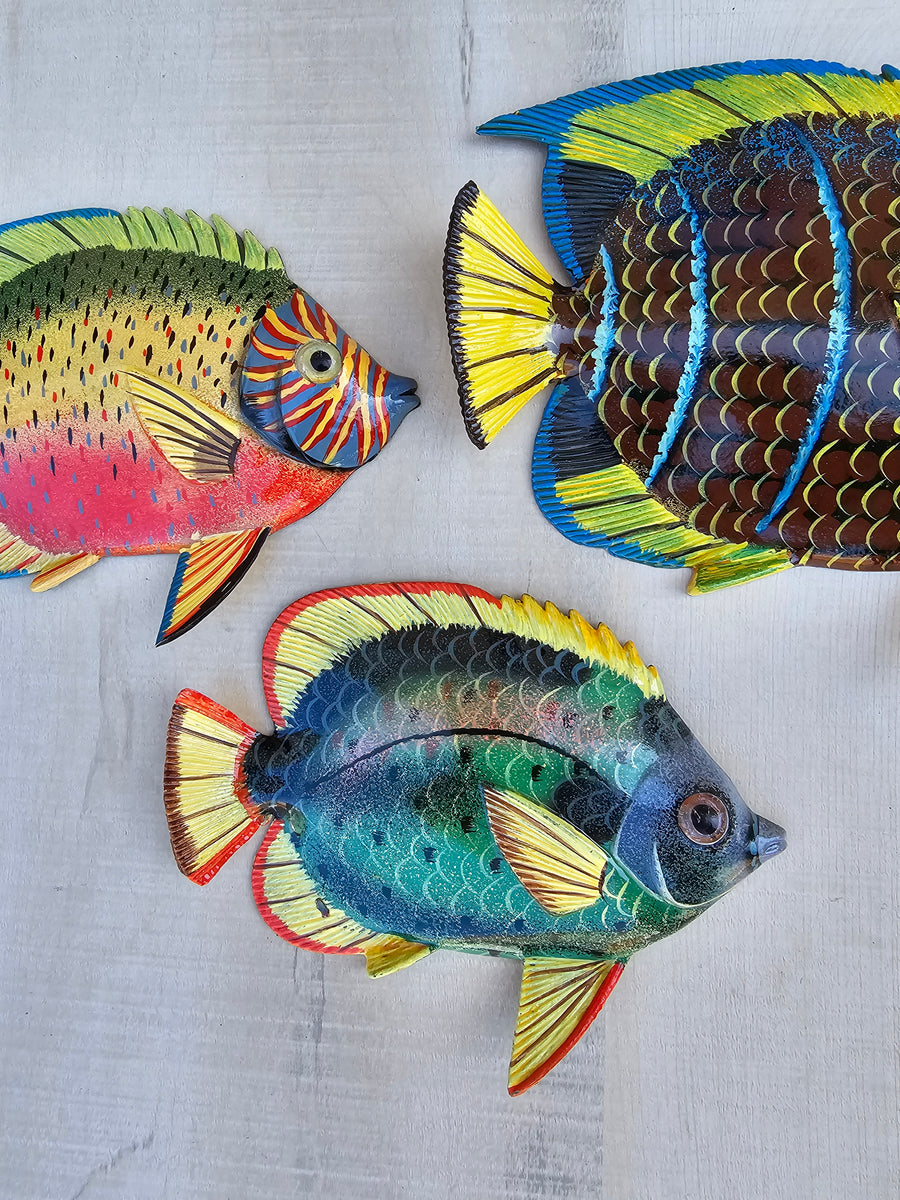 Tropical Fish wall decor - Set #10 – Tiki Decor Plus