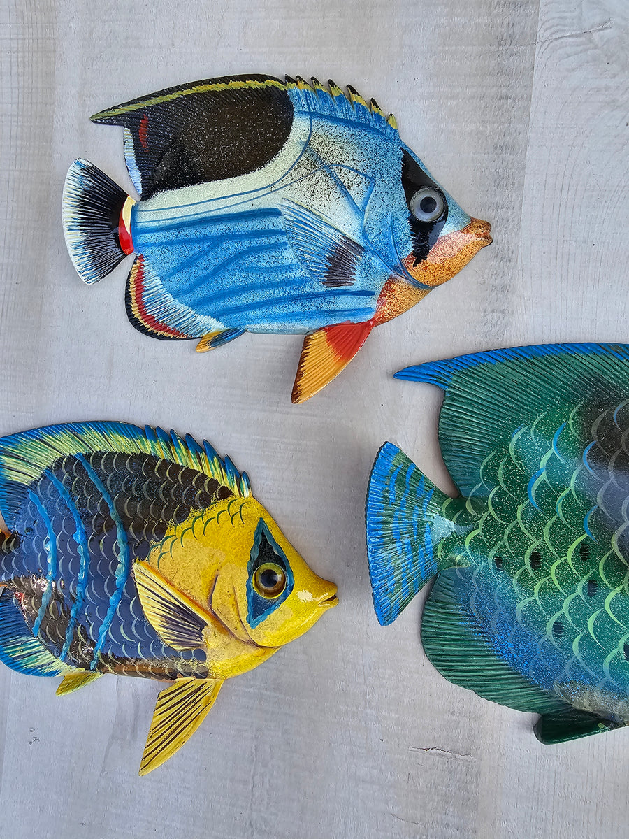 Tropical Fish wall decor - Set #11 – Tiki Decor Plus